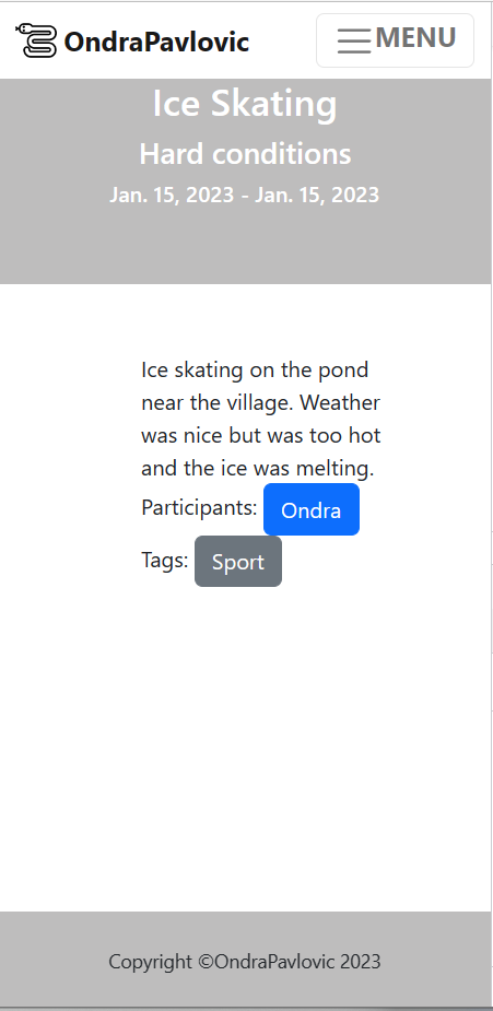 GitHub - OndraPavlovic/project-Website