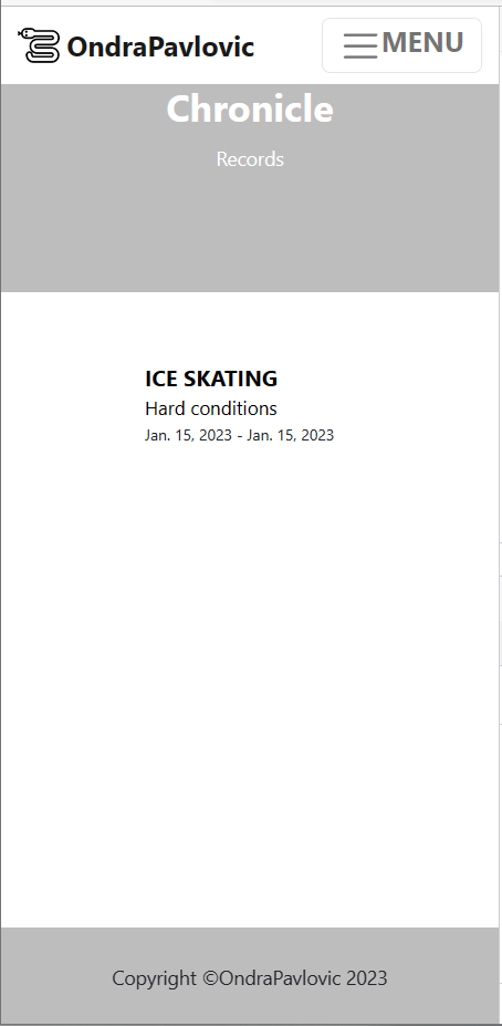 GitHub - OndraPavlovic/project-Website