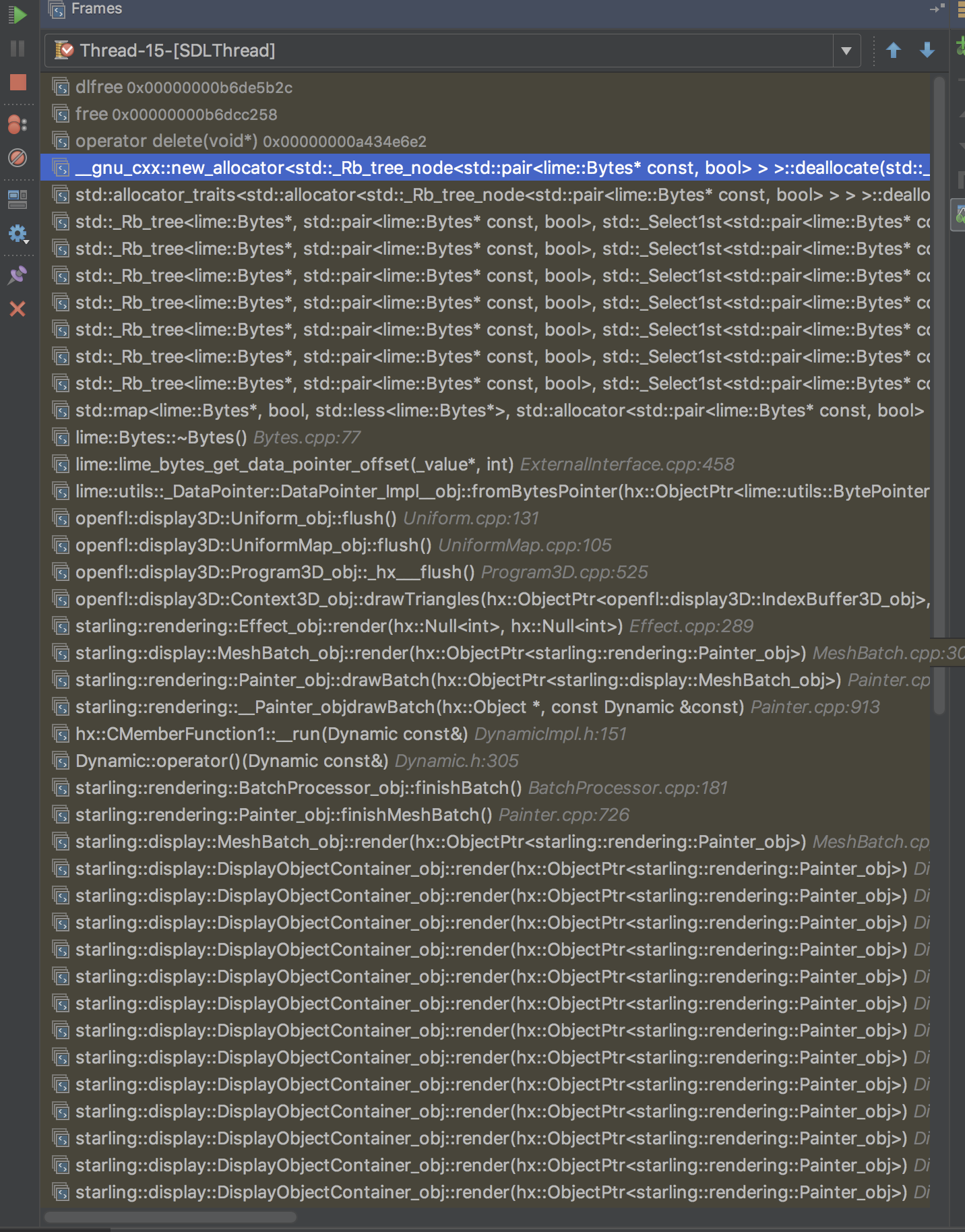 Frequently loading resources in Openfl 8.6.2 version will cause a crash and cause a flashback ...