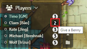 [Bug] SWADE: GM can't give a Benny to Players · Issue #1 · mclemente/fvtt-module-permission ...