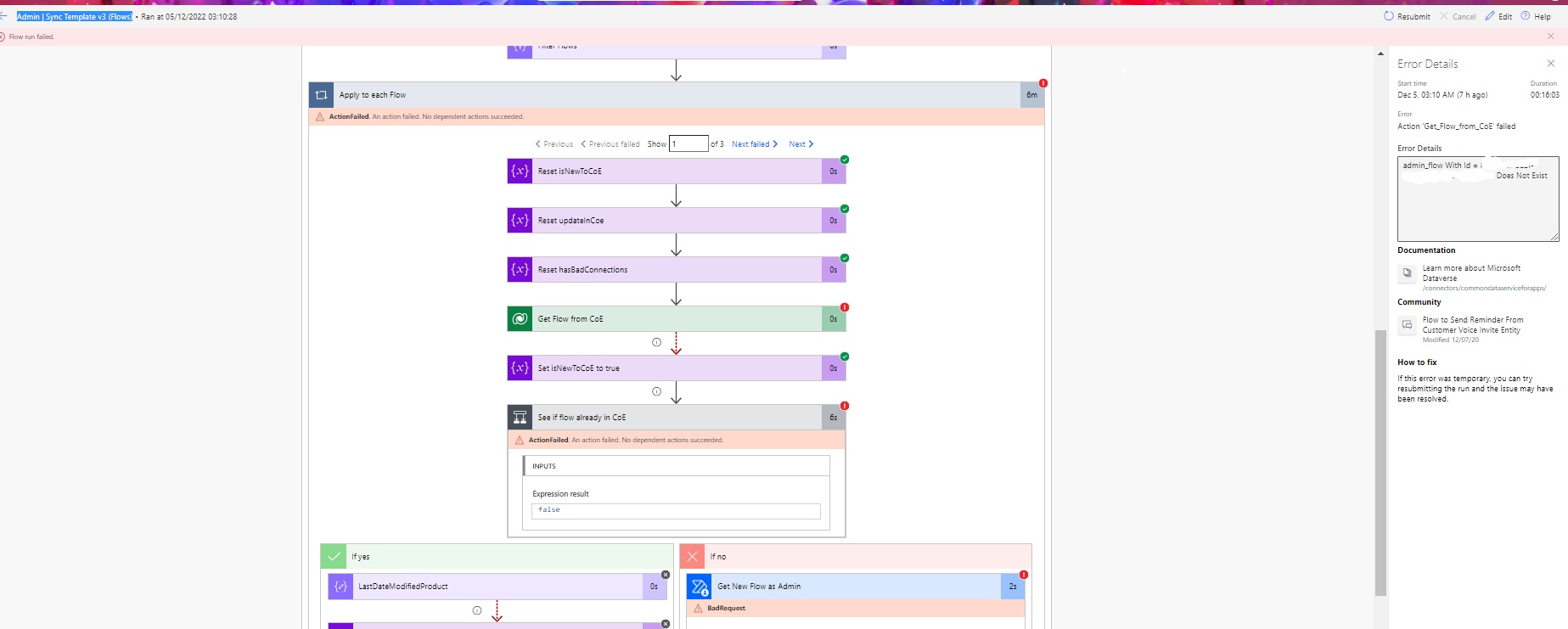 [CoE Starter Kit - BUG] Get New Flow as Admin failing · Issue #4341 · microsoft/coe-starter-kit ...