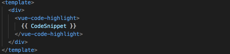 Template - label:enhancement · Issue #16 · elisiondesign/vue-code-highlight · GitHub