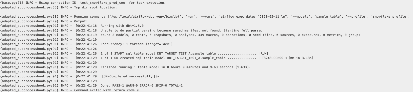 --target=dev in all environments · Issue #266 · astronomer/astronomer-cosmos · GitHub