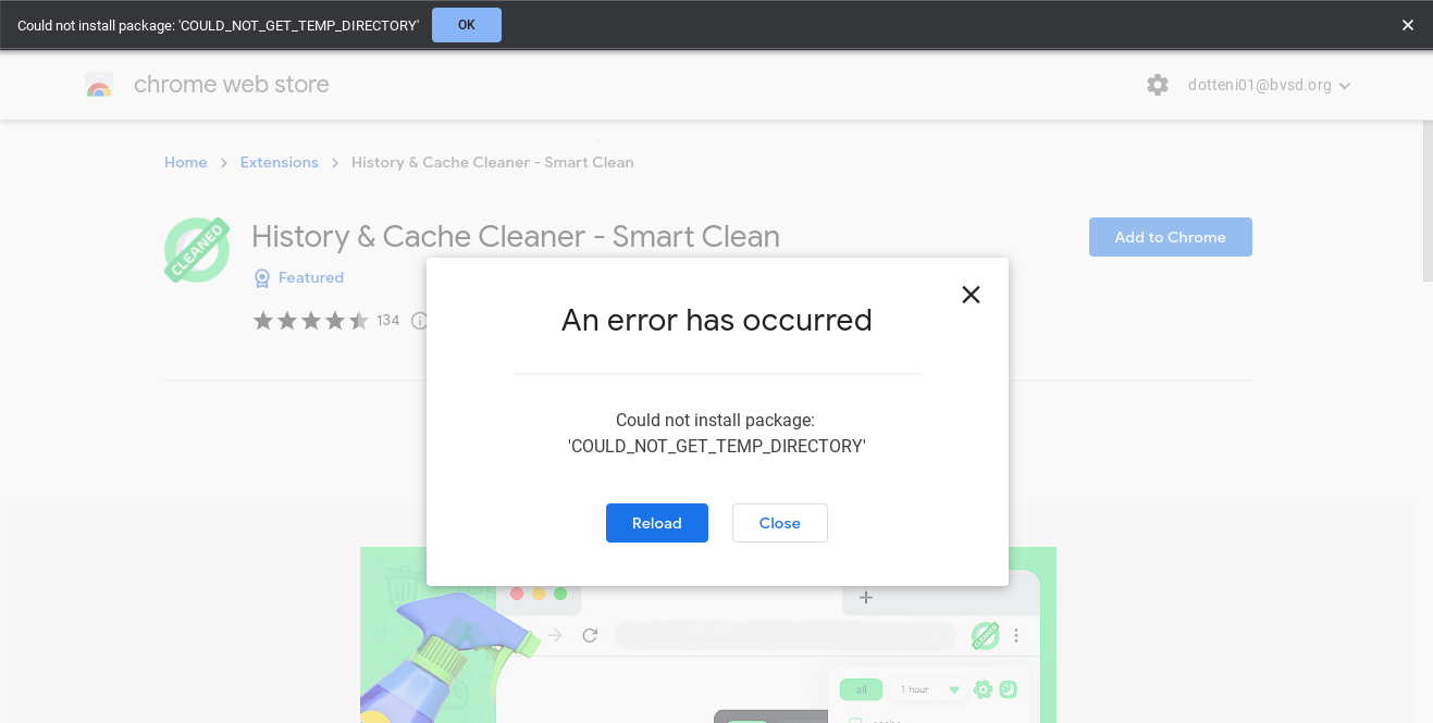 Extensions won't download · Issue #25 · MercuryWorkshop/fakemurk · GitHub