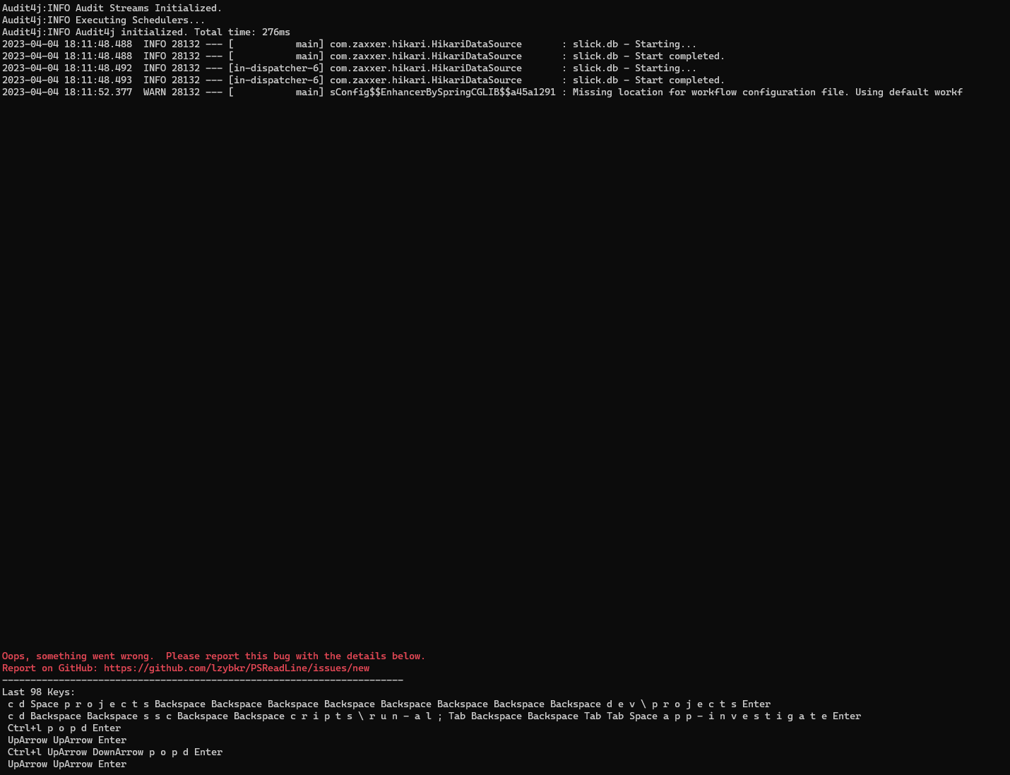 Ctrl L Occasionally Fails · Issue 3642 · Powershell Psreadline · Github