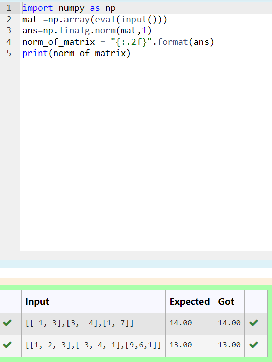 GitHub - d-kavinraja/Norm-of-a-matrix