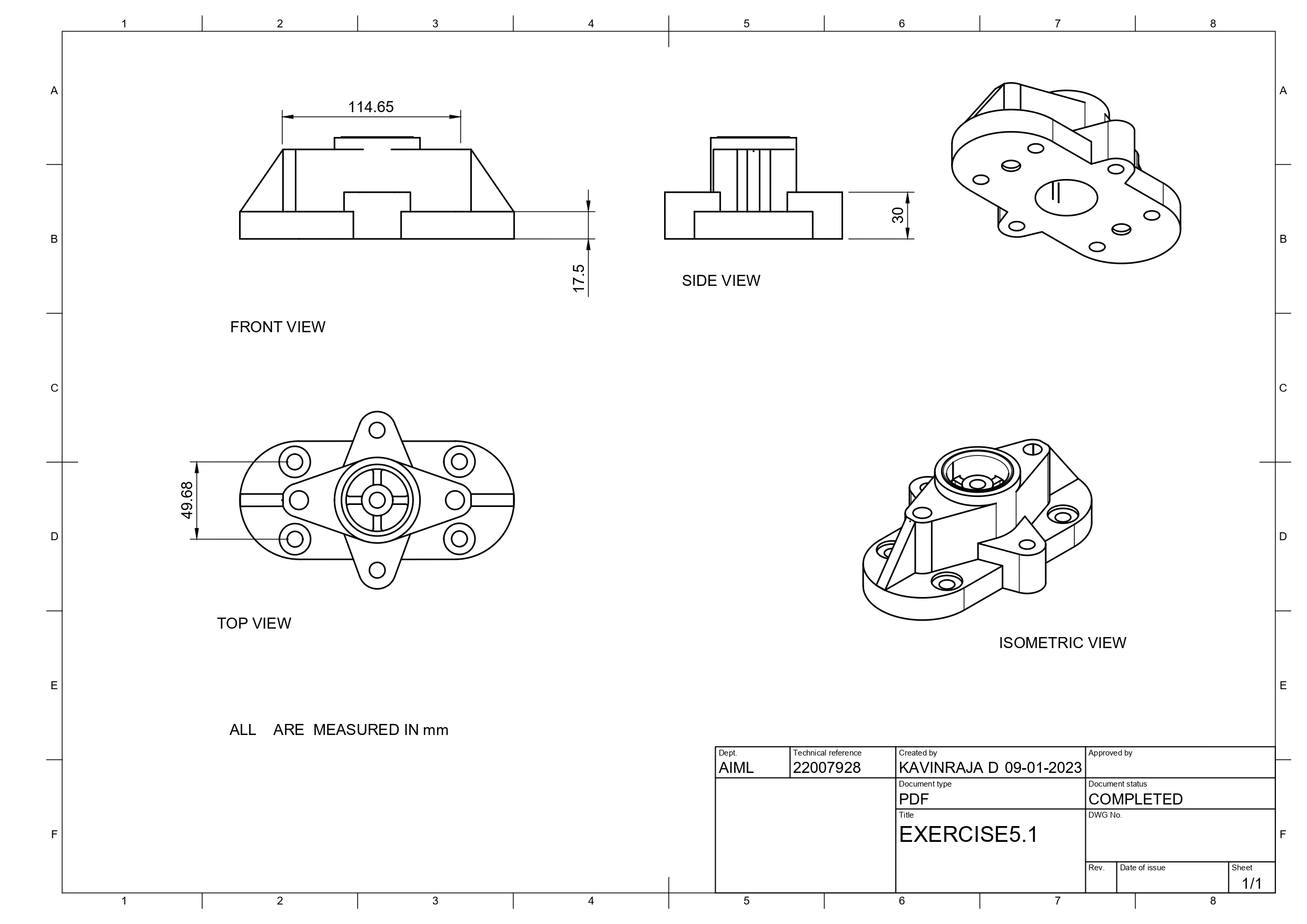 GitHub - d-kavinraja/EX-No.5.1.-DESIGN-THE-3D-MODEL-AS-PROVIDED-AND-CONVERT-TO-ORTHOGRAPHIC-VIEW
