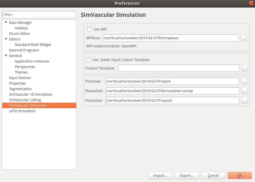 Incompatible simulation preferences being discovered · Issue #493 · SimVascular/SimVascular · GitHub