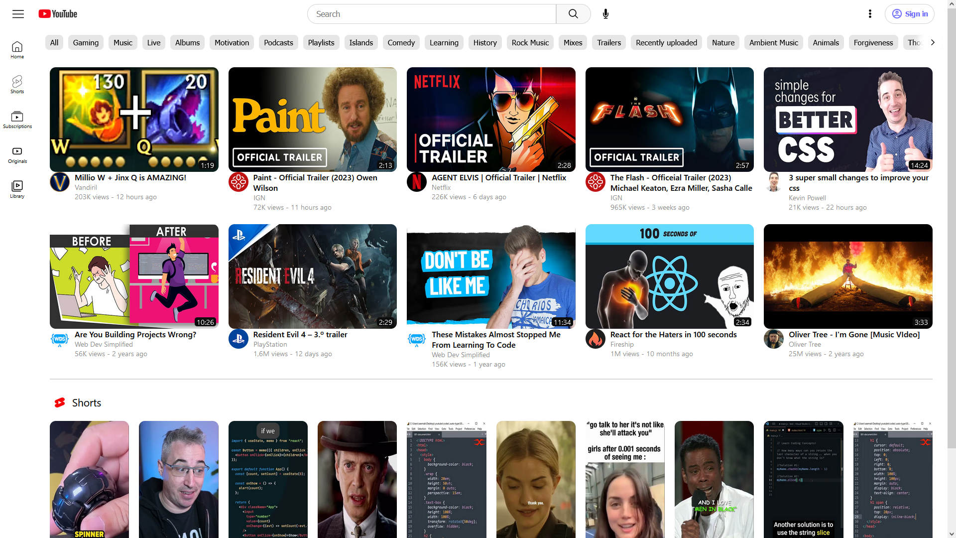 GitHub - KaduViana1/Youtube-Clone