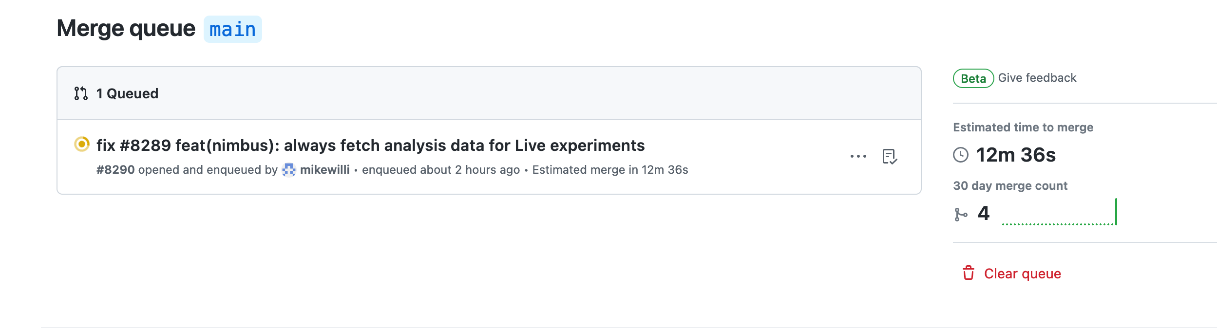 Merge Queue Beta resulting in duplicate merged commits · community · Discussion #47458 · GitHub