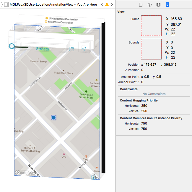 User location annotation is drawn across pixel boundaries · Issue #10119 · mapbox/mapbox-gl ...
