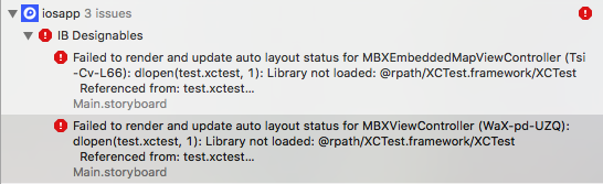 Interface Builder Designable Fails To Compile Using Cocoapods · Issue 10072 · Mapboxmapbox Gl