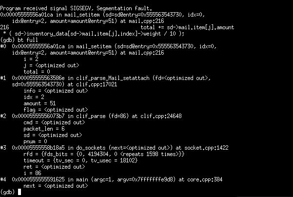RODEX mail map crash · Issue #7826 · rathena/rathena · GitHub