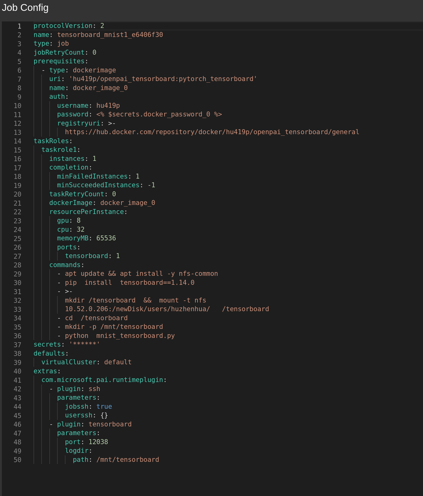 Tensorboard: no such file · Issue #4709 · microsoft/pai · GitHub