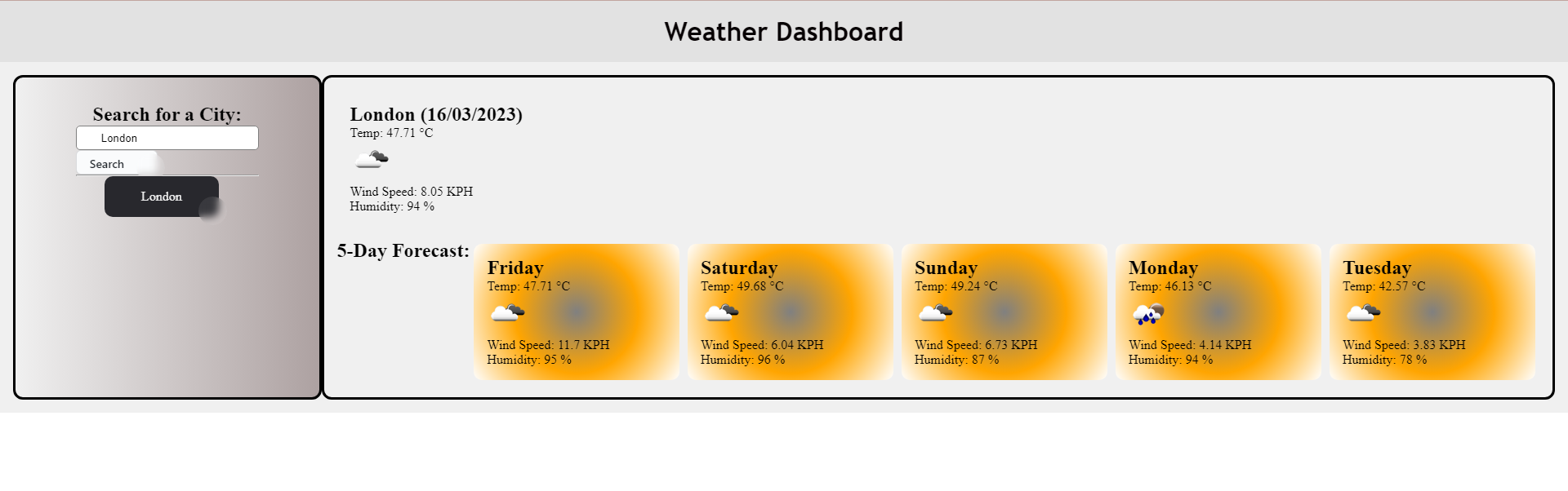 GitHub - nj-09/Weather-Dashboard