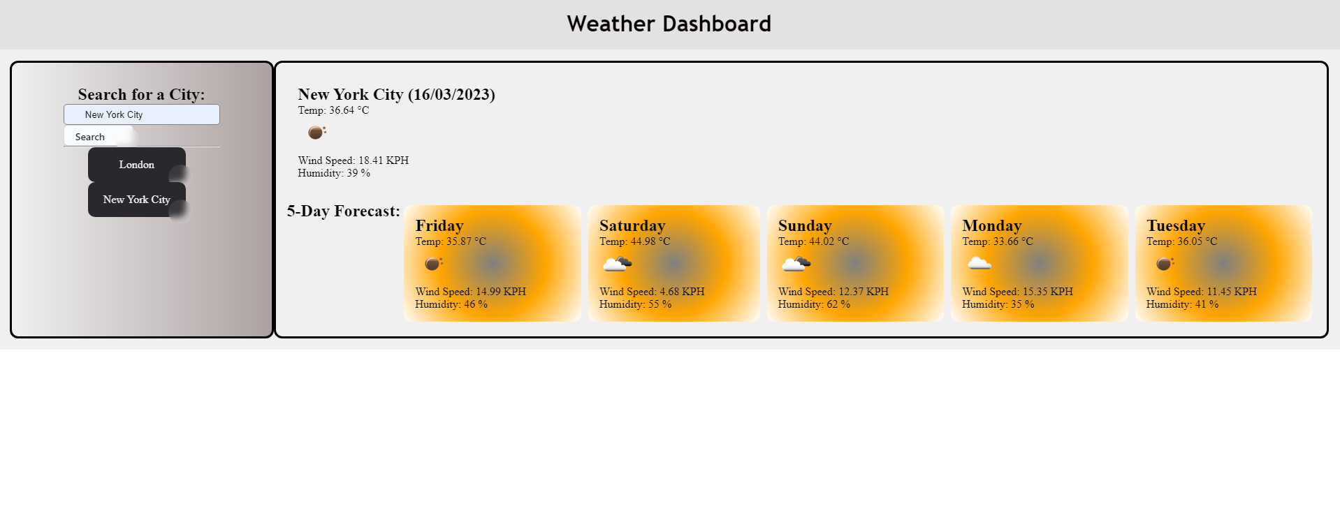 GitHub - nj-09/Weather-Dashboard