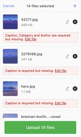 Required meta fields UI by arturi · Pull Request #3285 · transloadit/uppy · GitHub