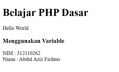 GitHub - AzizLike29/Lab2Web: Hasil Tugas Praktikum 2 Pemrograman Web 2