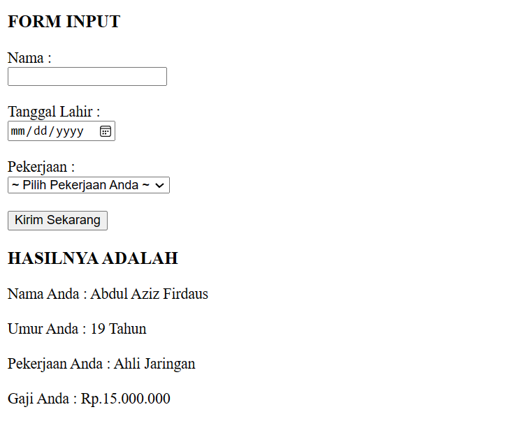 GitHub - AzizLike29/Lab2Web: Hasil Tugas Praktikum 2 Pemrograman Web 2
