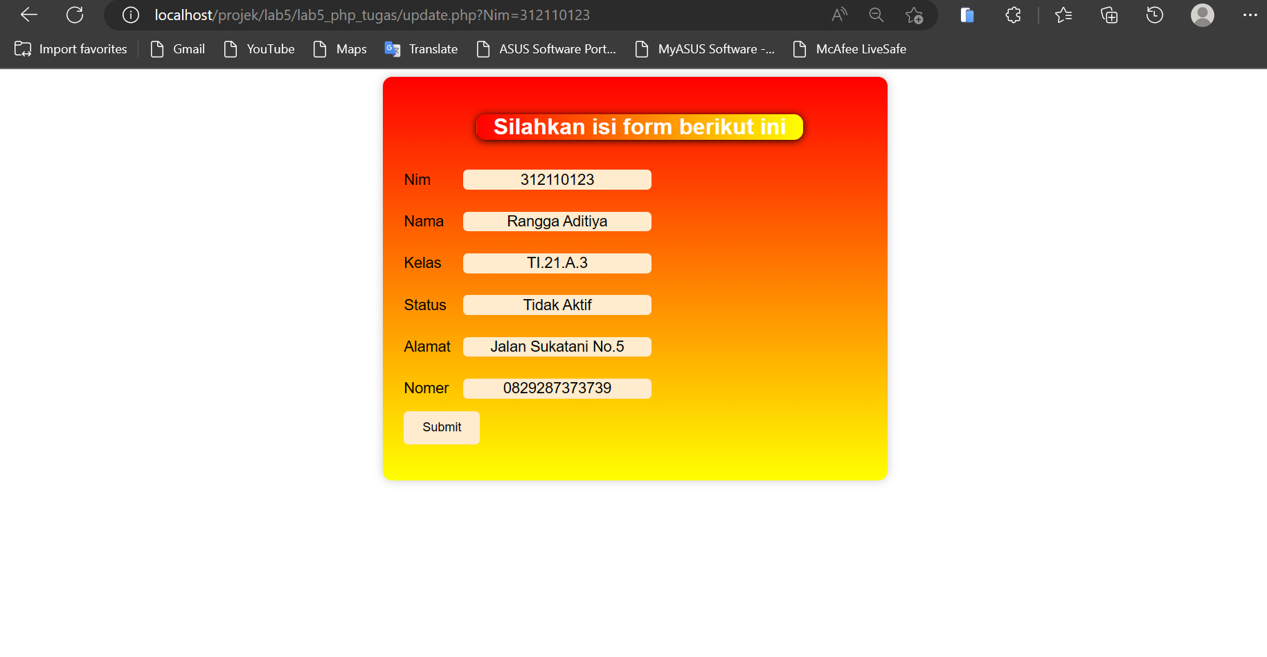 GitHub - AzizLike29/Lab5Web: Projek ini merupakan hasil dari praktikum ...