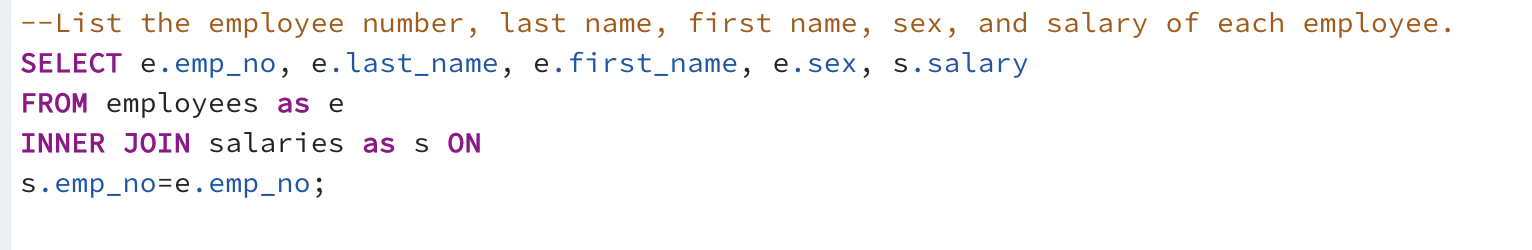 GitHub - brittanynicole7/sql-challenge