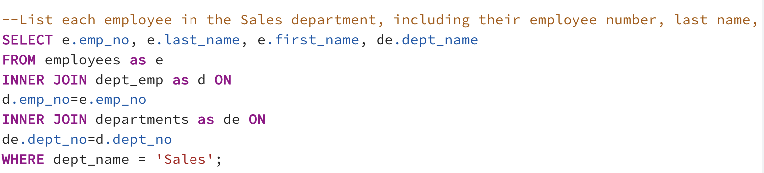 GitHub - brittanynicole7/sql-challenge