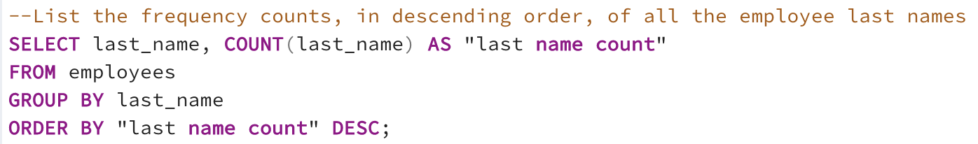 GitHub - brittanynicole7/sql-challenge