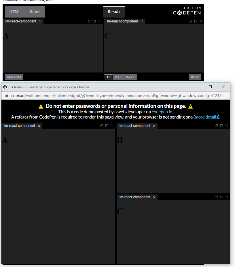Popout windows inside examples reinitialize the whole layout · Issue #577 · golden-layout/golden ...