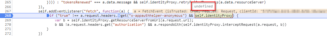 identityProxy reference is lost in appAuthServiceWorker.js even with keepAlive message · Issue ...