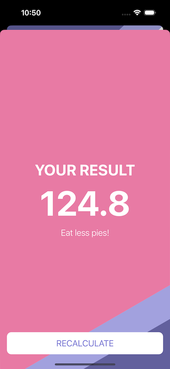 GitHub - clement89/BMI-Swift: The BMI Calculator project is a Swift-based iOS application ...