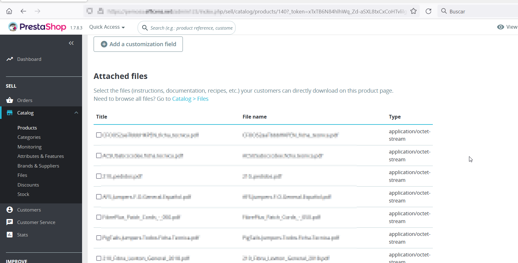 Attachments in Admin Product slow loading · Issue #30654 · PrestaShop/PrestaShop · GitHub