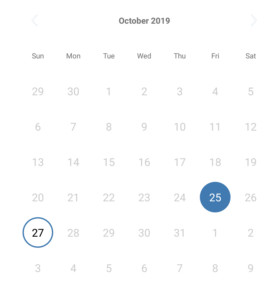 setSelectedDate does not apply dayview styles · Issue #999 · prolificinteractive/material ...
