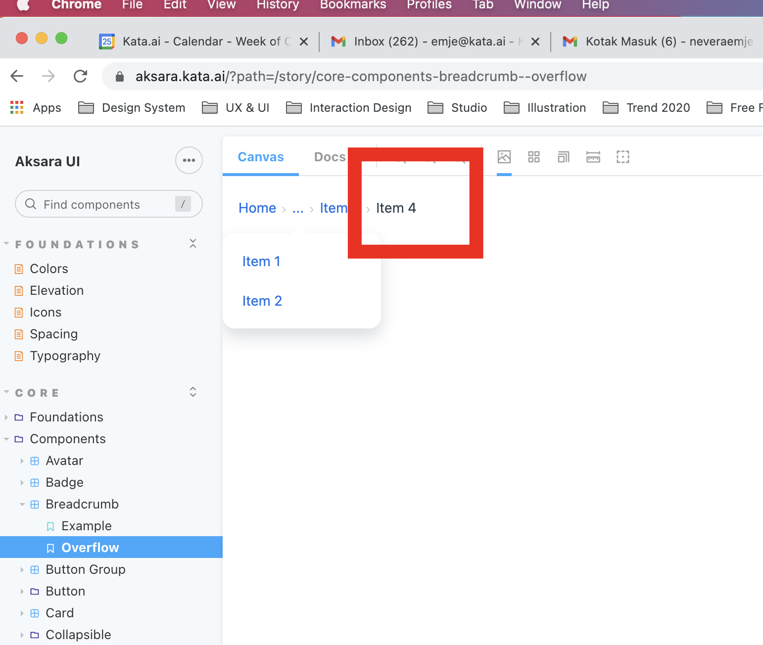 [NEW] Breadcrumb / Overflow · Issue #346 · kata-ai/aksara-ui · GitHub