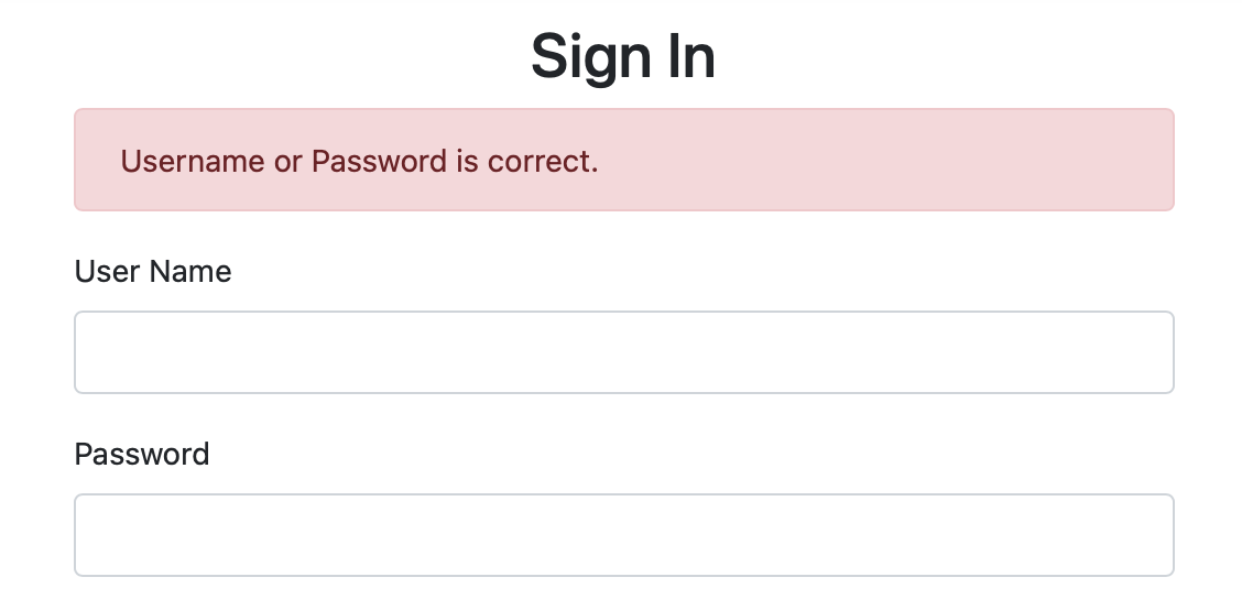 Failed Logins Give Incorrect Error Message · Issue #52 · donaldzou ...