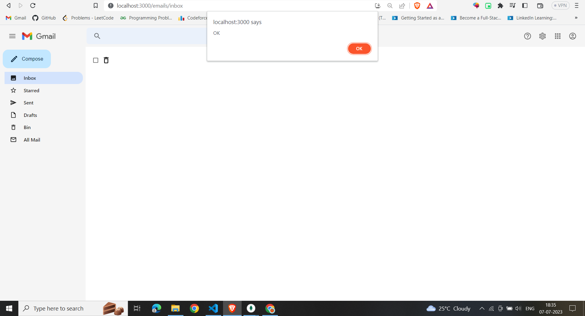 GitHub - kartik-ahire/Gmail-clone: Gmail-clone is a MERN stack project ...