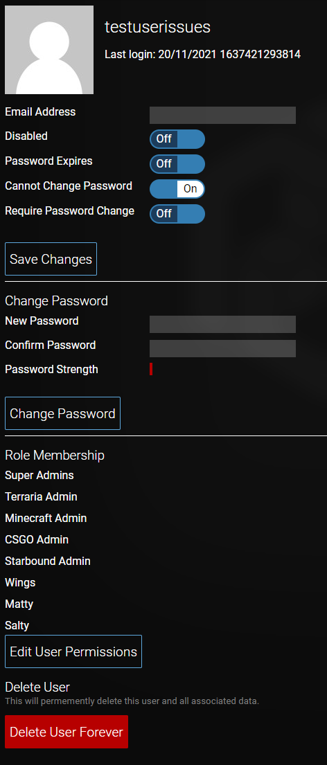 Missing options under User Management Configuration · Issue #518 · CubeCoders/AMP · GitHub