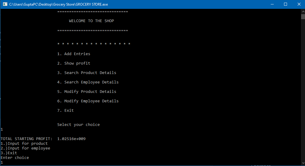 GitHub - Rishav0Gupta/Inventory-Management-system: Store inventory ...