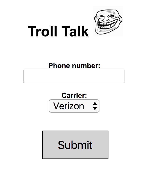 GitHub - cashc/Troll-Talk: Send random insults at random times via SMS