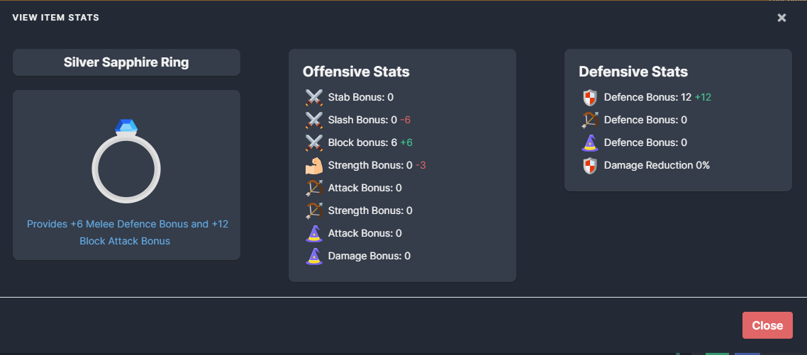 [Spelling/Grammar]: Silver Sapphire ring description does not match effect · Issue #3069 ...
