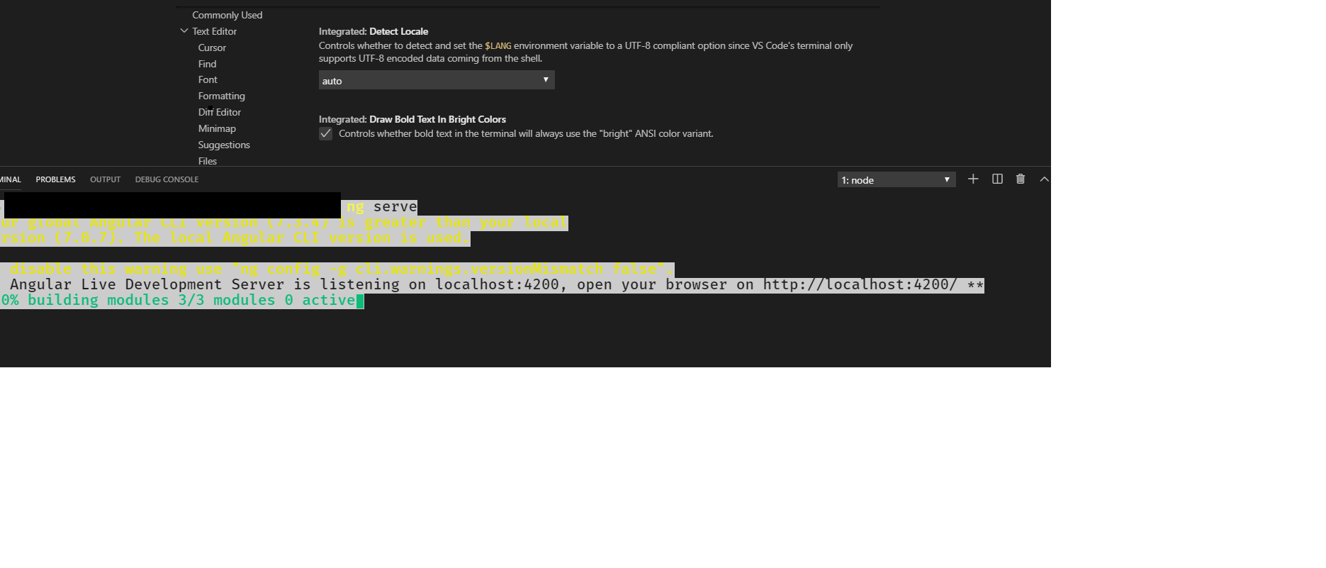 Issue with terminal display on Windows 10 Enterprise, Version 1809 Dark Mode · Issue #83142 ...