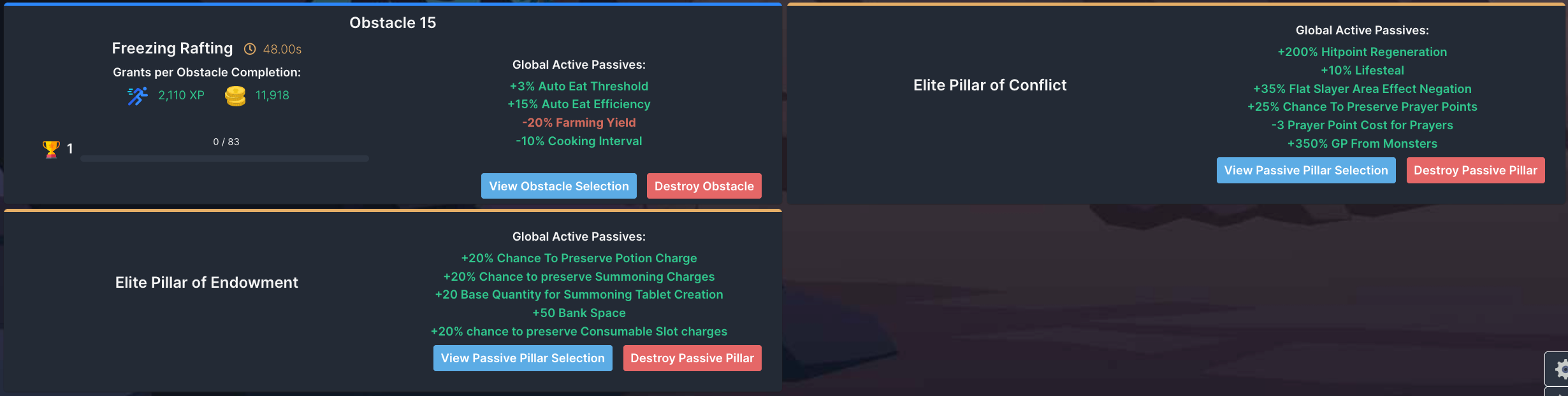[Bug]: Agility Pillars applying incorrectly when changing blueprint · Issue #3081 · MelvorIdle ...