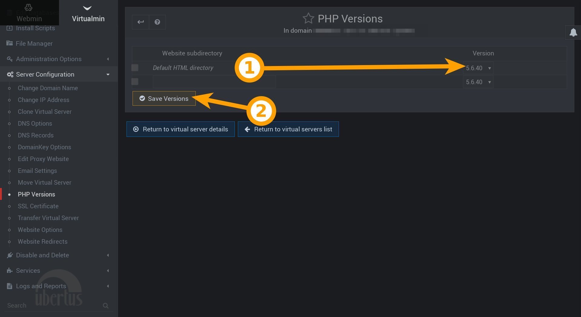 “PHP-FPM Configuration” button wrong URL · Issue #148 · virtualmin/virtualmin-gpl · GitHub