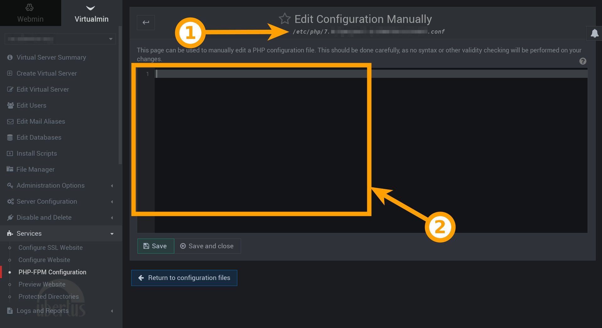 Php Fpm Configuration” Button Wrong Url · Issue 148 · Virtualminvirtualmin Gpl · Github