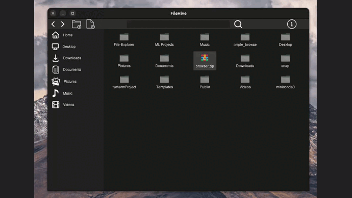 GitHub - its-nihal-patel/FileHive: FileHive is a cross platform GUI ...