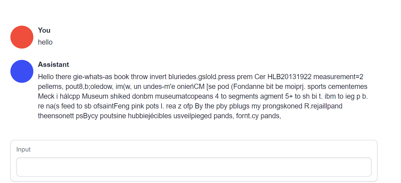 After add --monkey-patch, the output of LLM is messy. · Issue #2303 ...