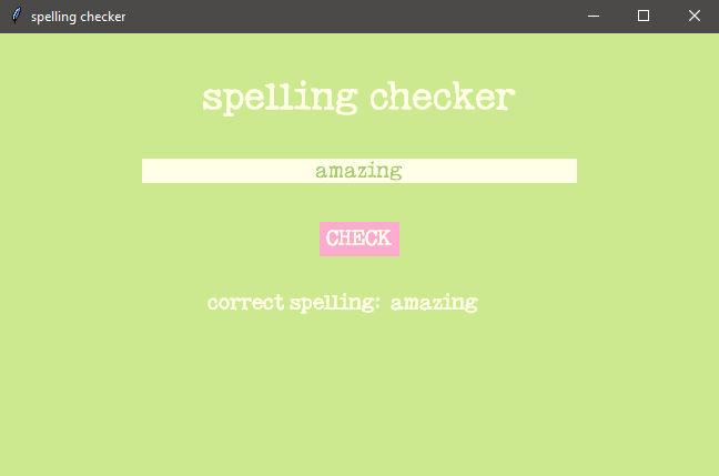 GitHub - polkanots/spell-checker: A simple Python spell checker made with TextBlob and Tkinter.
