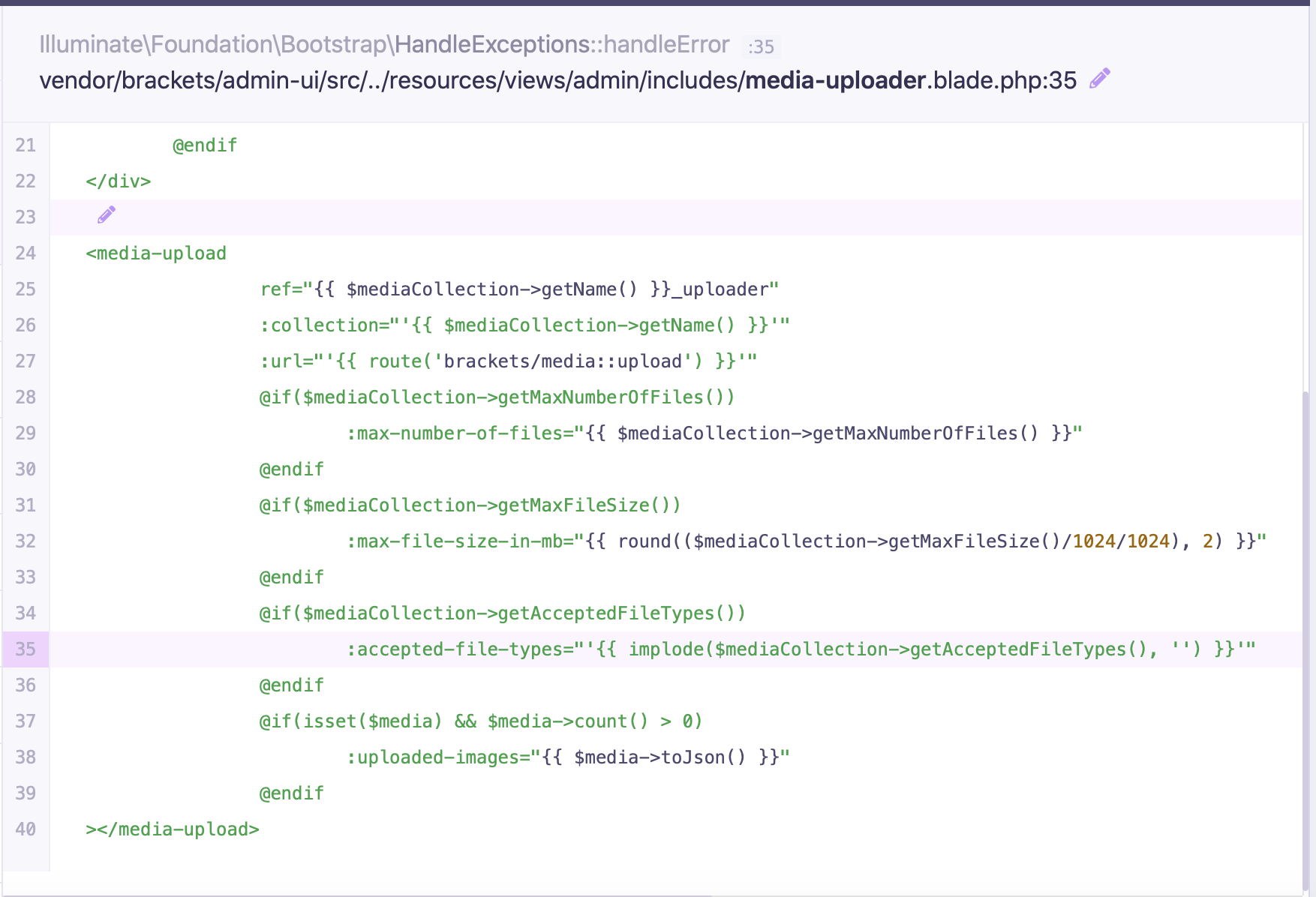 brackets/media v3.0.0 problem requiring only laravel-medialibrary ^7.0 and brings problems with ...