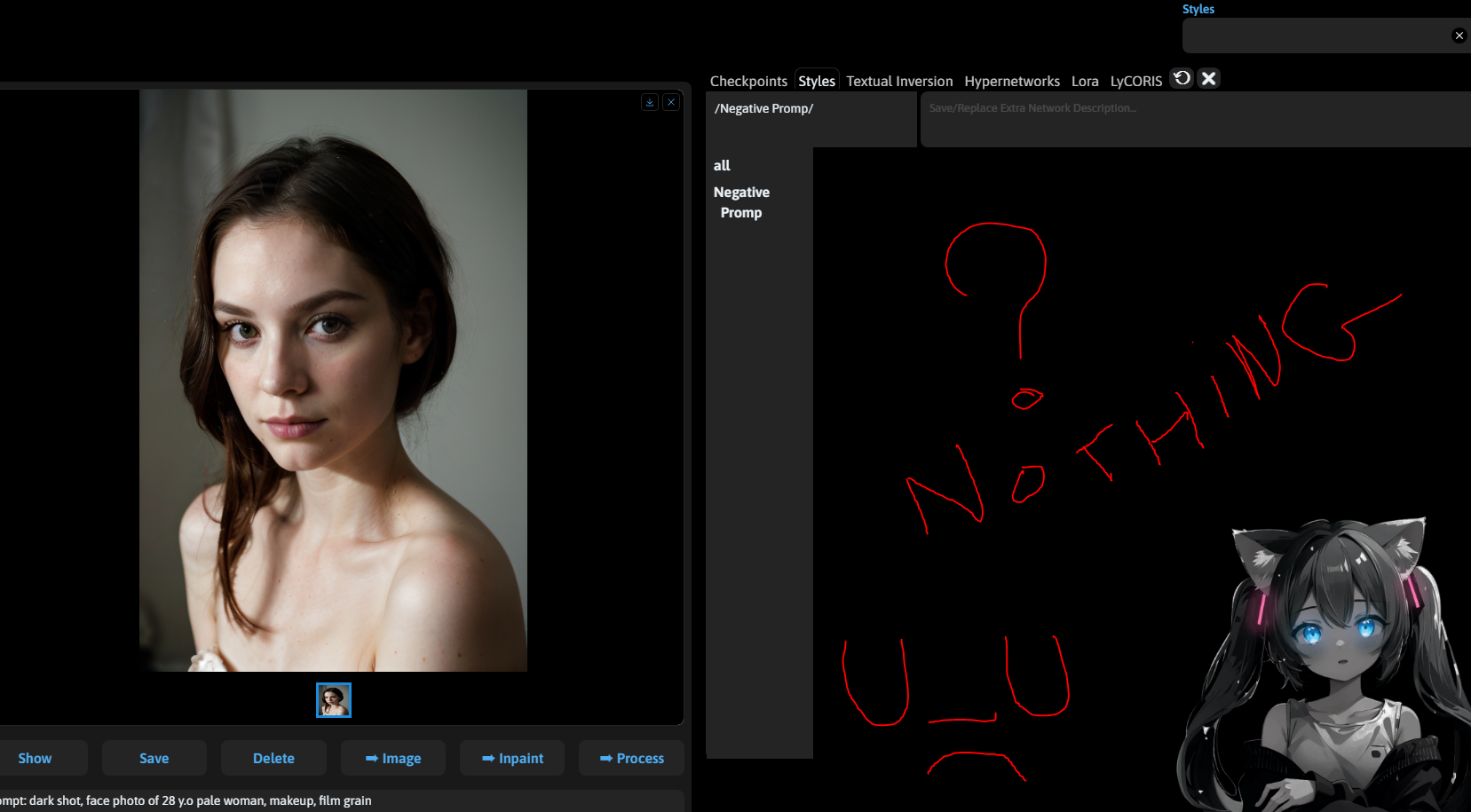 [Issue]: Stles.csv not showing when creating subfolders with negative prompts · Issue #2180 ...