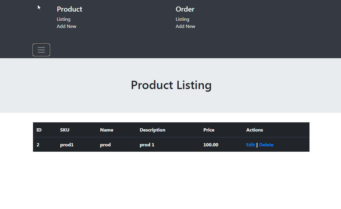 GitHub - niral21/prod-order