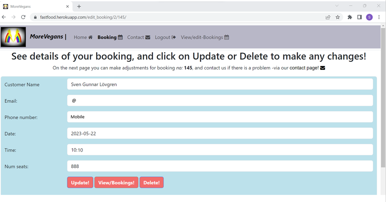 GitHub - SvenLoevgren/portfolio5-menu: booking-menu-with-react